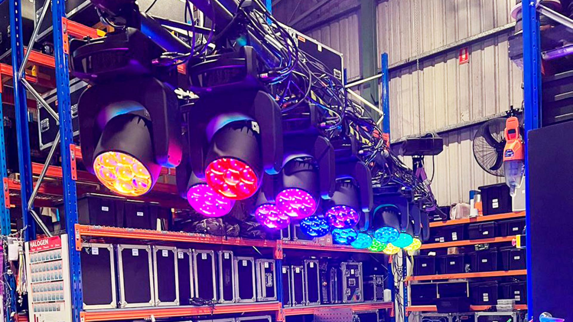 The Cue Company si affida a PROLIGHTS Astra Wash7Pix | Prolights