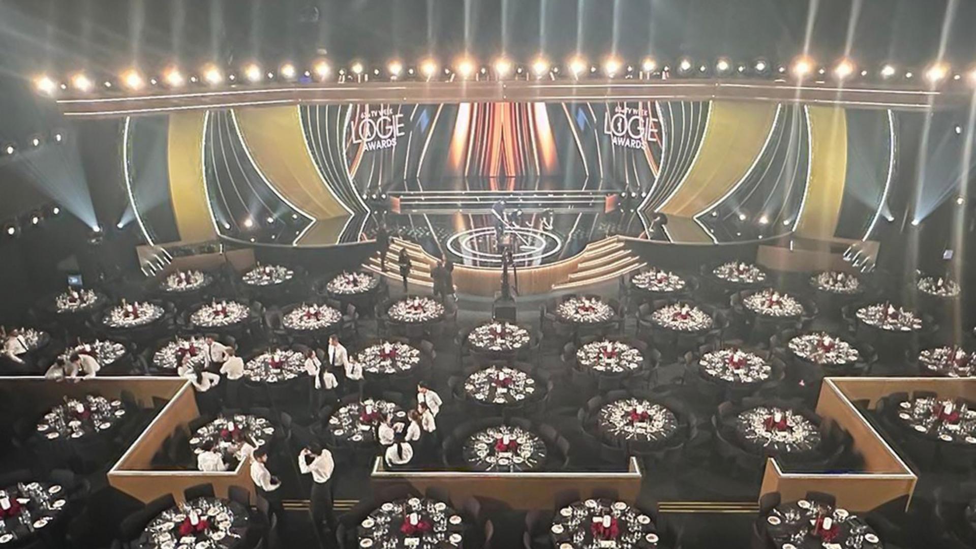 PROLIGHTS fixtures illuminated the 63rd Edition of TV Week Logie An...