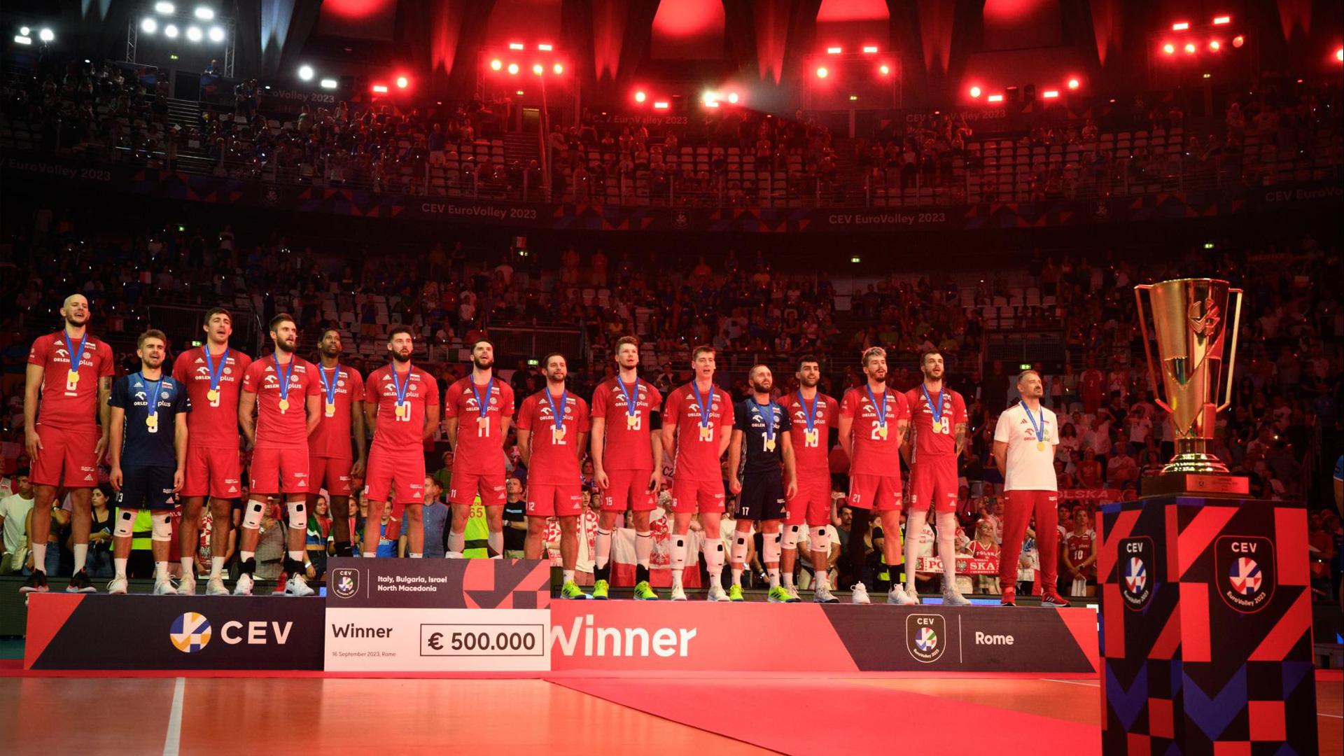 Sunblast 3000FC at the 2023 Men's European Volleyball Championship ...