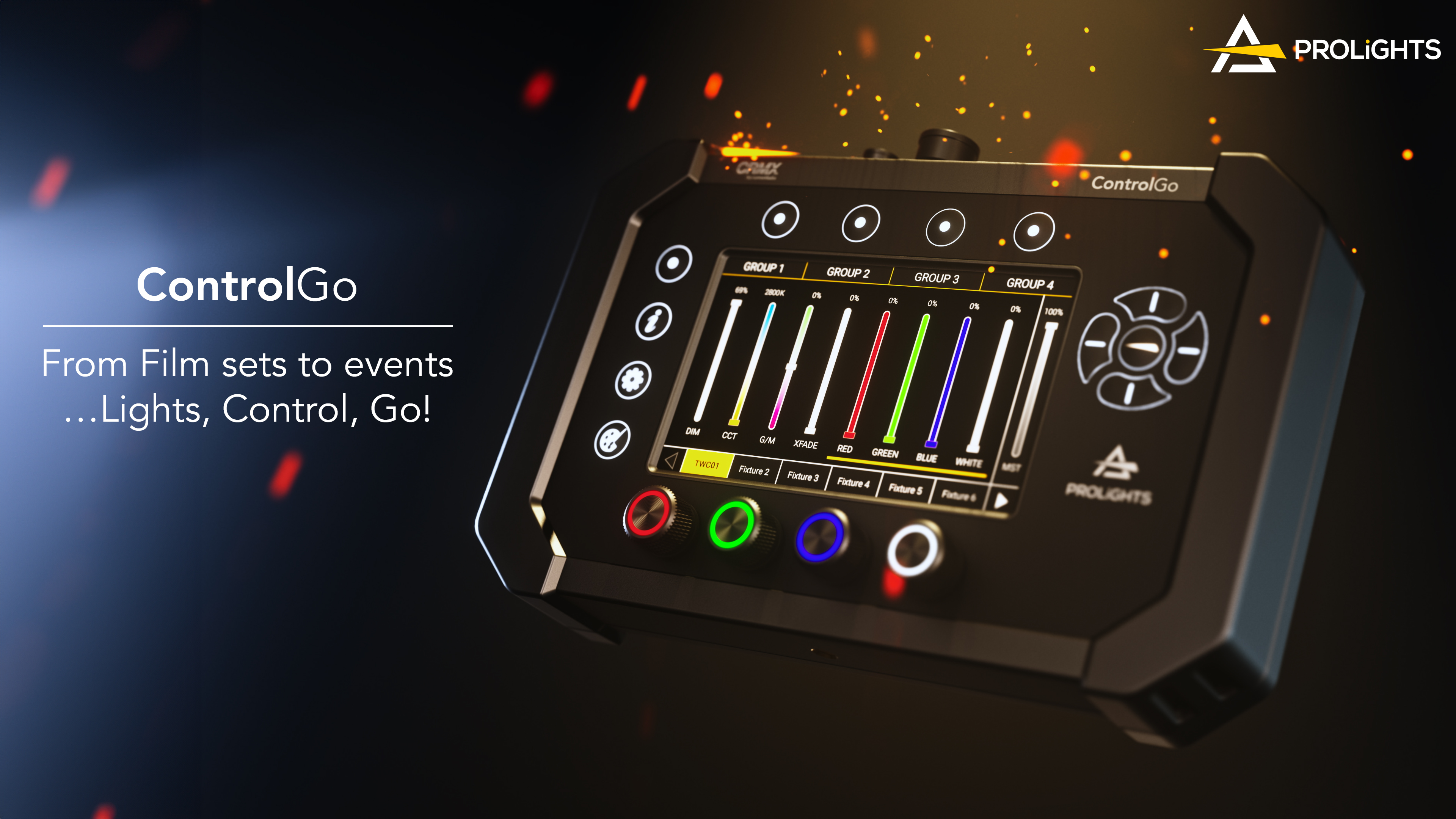 PROLIGHTS introduces ControlGo: ultimate, portable, multi functiona...