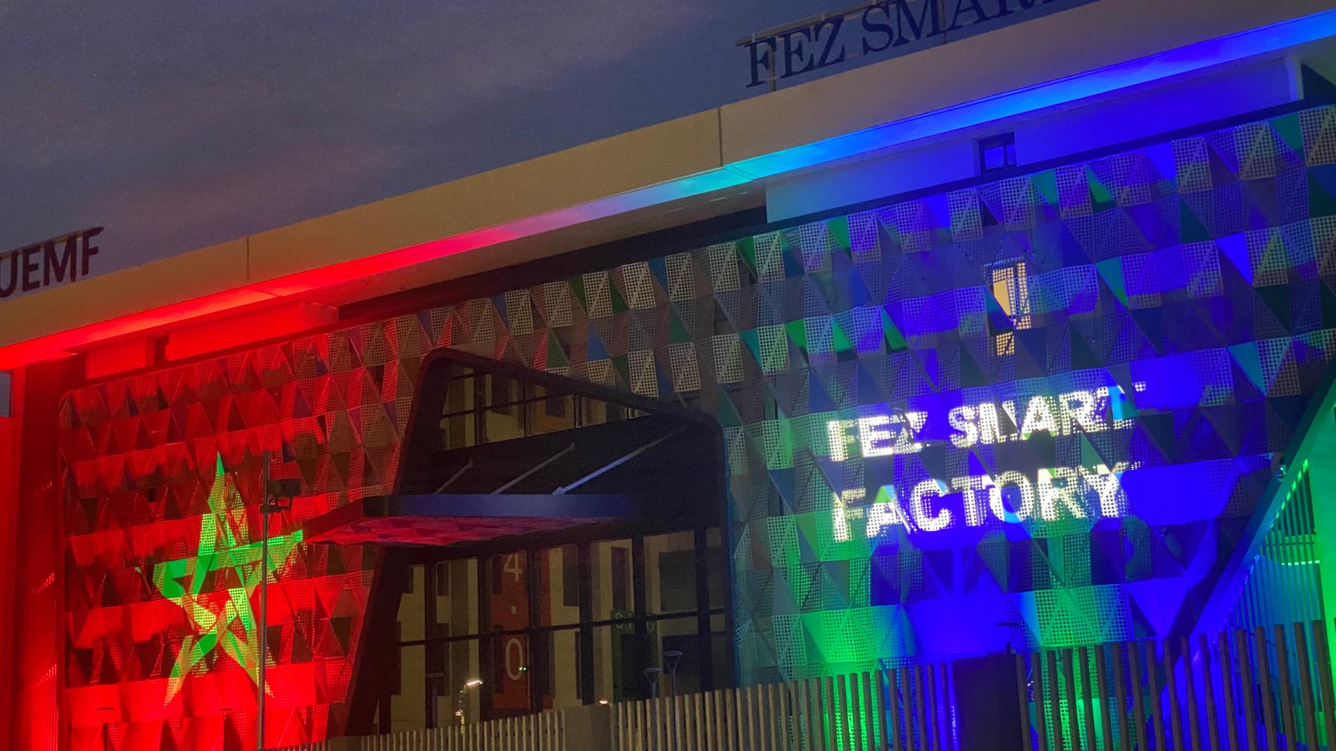 PROLIGHTS product lit up Fez Smart Factory at UEMF | Prolights